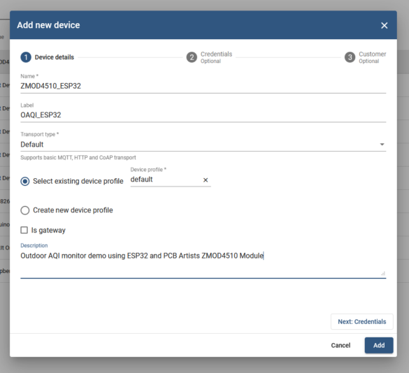ESP32 Air Quality Monitor with ThingsBoard - PCB Artists