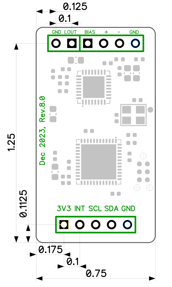 I2C Decibel Meter Module (IP67 Microphone)