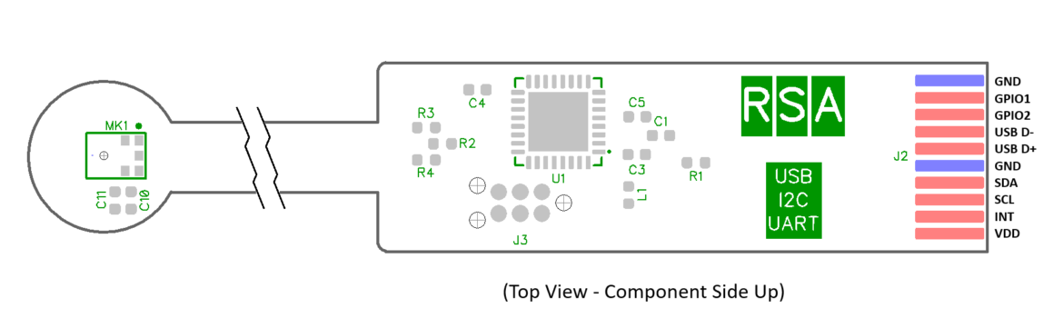 Advanced I2C Sound Level Sensor - PCB Artists